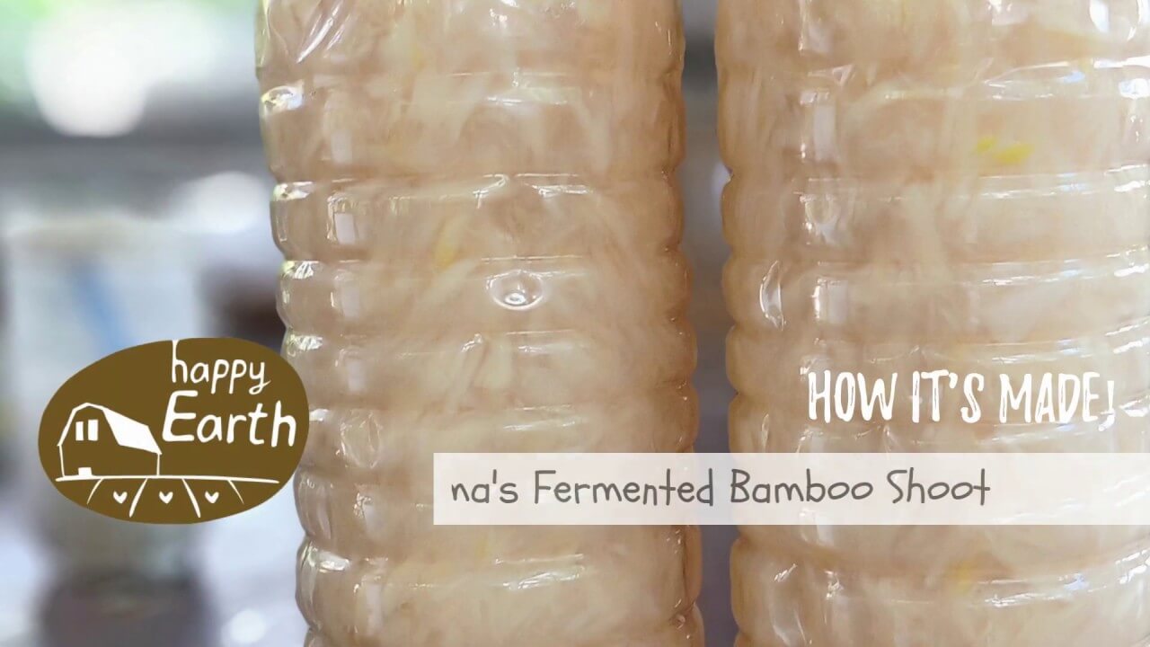 How it's made: Fermented Bamboo Shoot - Happy Earth Farm