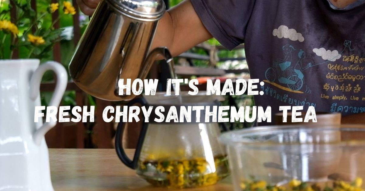 How It's Made: Fresh Chrysanthemum Tea - Happy Earth Farm